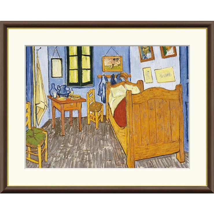 (メーカー直送) 絵画 おしゃれ 額縁 版画 ゴッホ アルルの寝室 J1-237 F6号サイズ 額外寸52×42cm、絵寸40×30cm : 照明 おしゃれ 家具 通販 クラセル - 通販 ...