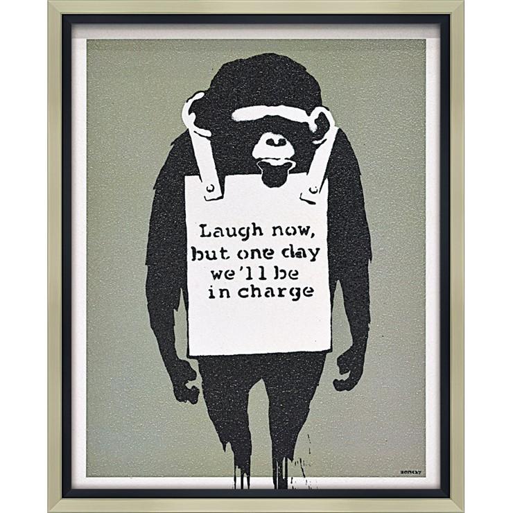 絵画 版画 額縁 おしゃれ バンクシー「ラフ ナウ」 BK-10006 : 照明 おしゃれ 家具 通販 クラセル - 通販 - Yahoo!ショッピング