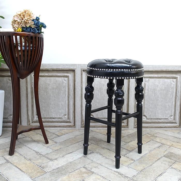 カウンターチェア チェスターフィールド バーチェア スツール 丸 英国 イングランド アンティーク ヴィンテージ レトロ 9006-R-8P51B : クラシックデモダン ヤフー店 - 通販 ...