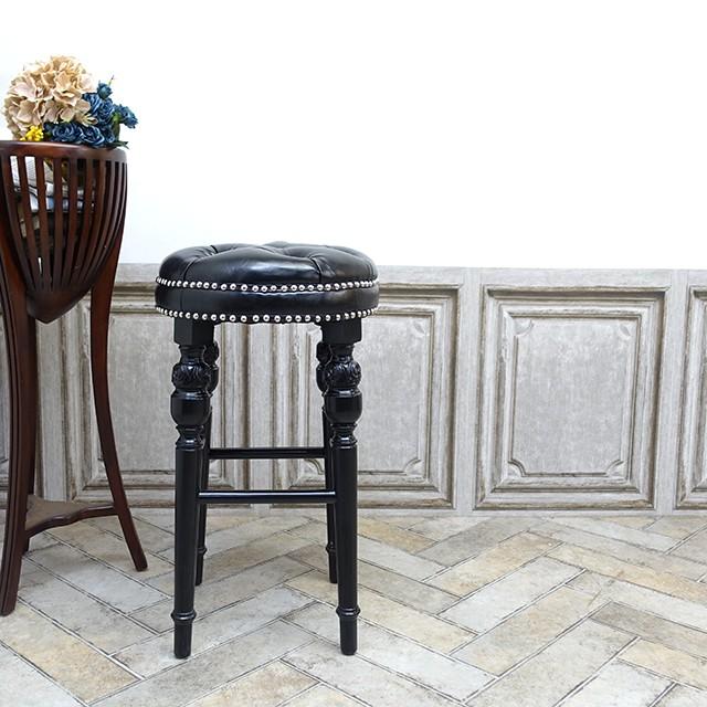 カウンターチェア チェスターフィールド バーチェア スツール 丸 英国 イングランド アンティーク ヴィンテージ レトロ 9006-R-8P51B : クラシックデモダン ヤフー店 - 通販 ...