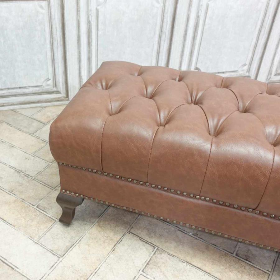 スツール チェスターフィールド 英国 アンティーク ヴィンテージ レトロ ビンテージ おしゃれ 店舗什器 ヴィンセント 玄関 ベンチ 9015-L-5P94B : クラシックデモダン ヤフー店 ...
