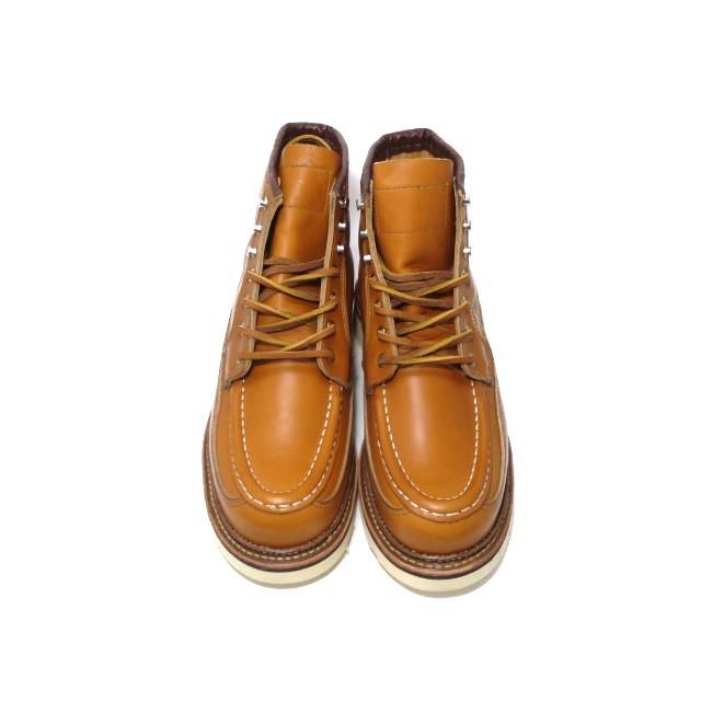 RED WING SHOES 未使用 REDWING レッドウィング 9850 復刻 カヌーモック モックトゥブーツ 犬タグ ゴールドラセット ...