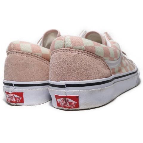 VANS バンズ OLDSKOOL CRAZY CHECK V36OG ヴァンズ オールドスクール チェッカー ピンク 26.5cm シューズ ...