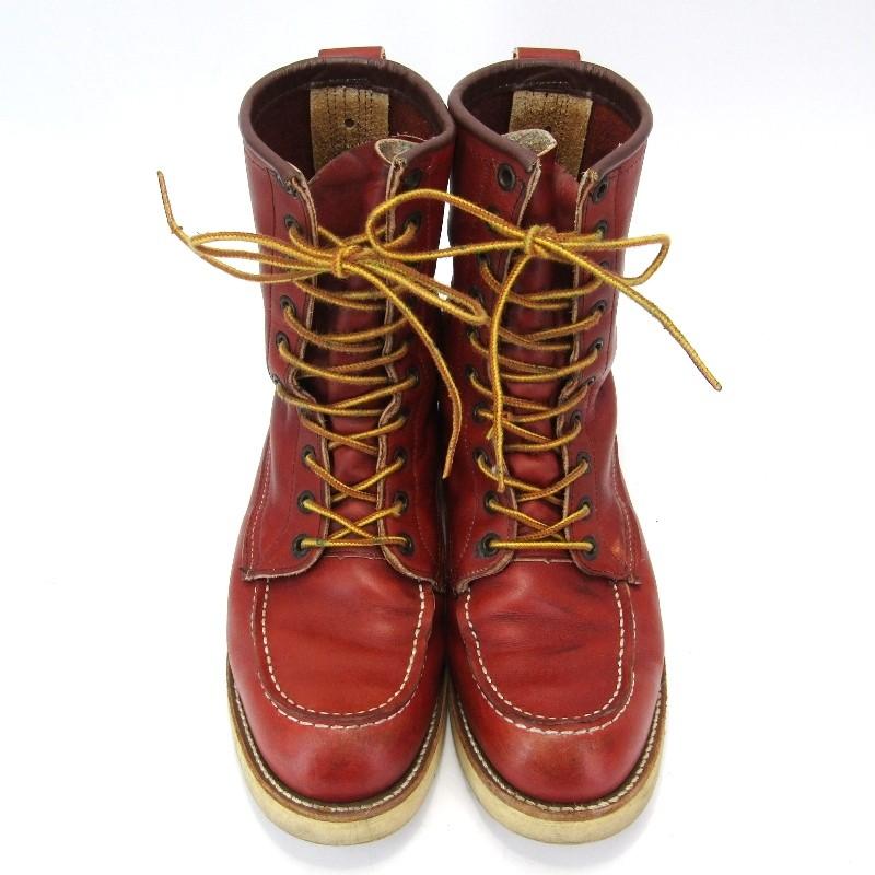 RED WING SHOES REDWING レッドウィング アイリッシュセッター 8877 刺繍羽タグ モックトゥ ワークブーツ オロラ ...