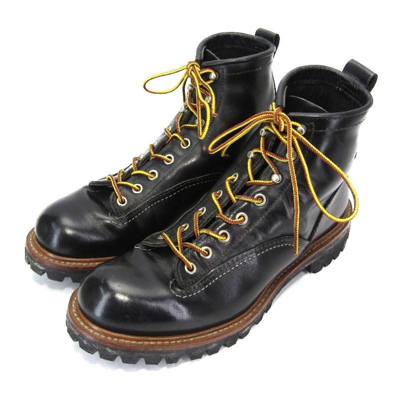 RED WING SHOES REDWING レッドウィング ラインマン 2934 2012年製 ワークブーツ スチール無し ブラック ...