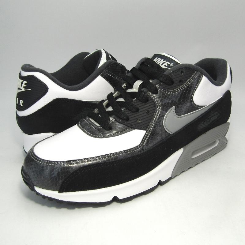 NIKE 未使用 ナイキ AIR MAX 90 QS CD0916-100 エアマックス パイソン PYTHON/PARTICLE GREY 27.5cm 箱付スニーカー 中古 ...