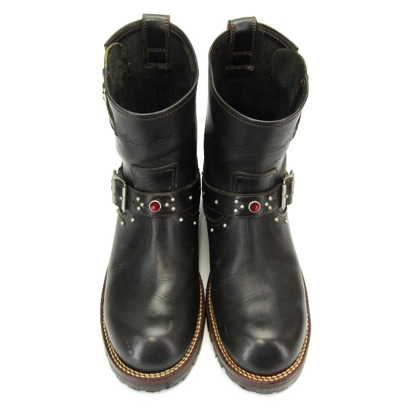 The Flat Head フラットヘッド ショートエンジニアブーツ The Flat Head フラットヘッド ショートエンジニアブーツ