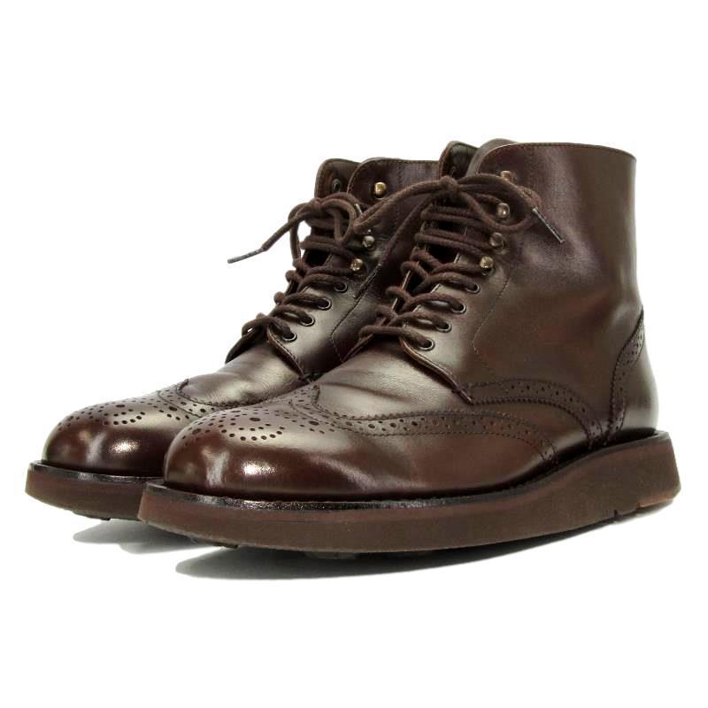 HESCHUNG エシュン UK7 ブローグブーツ COMME des GARCONS別注 HESCHUNG エシュン UK7 ブローグブーツ COMME des GARCONS別注