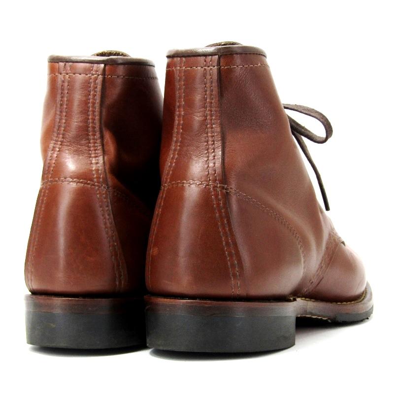 RED WING SHOES 美品 REDWING レッドウィング US6.5D 24.5cm BECKMAN 9063 フラットボックス ...