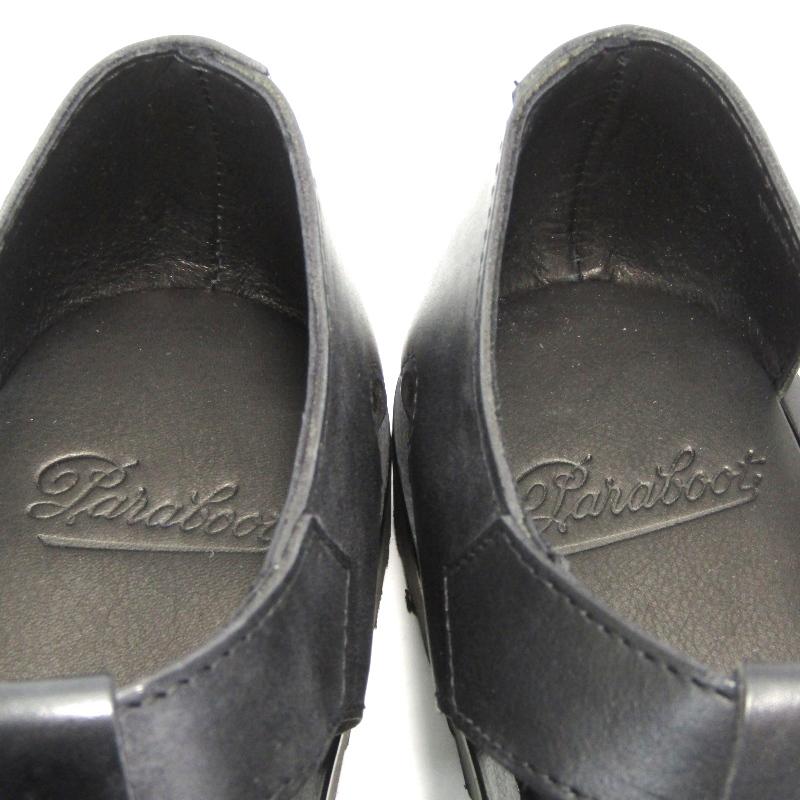 Paraboot 美品 パラブーツ 42 グルカサンダル 123312 パシフィック SPORTソール PACIFIC ストラップ 黒 リスレザー 10006651 : クラシック - 通販 ...