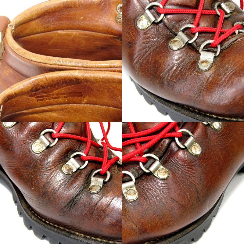 Danner 難有 ダナー US10D 28cm マウンテントレイル 6490 ヴィンテージ ワークブーツ 70s 80s Mountain trail ブラウン 10006780 ...