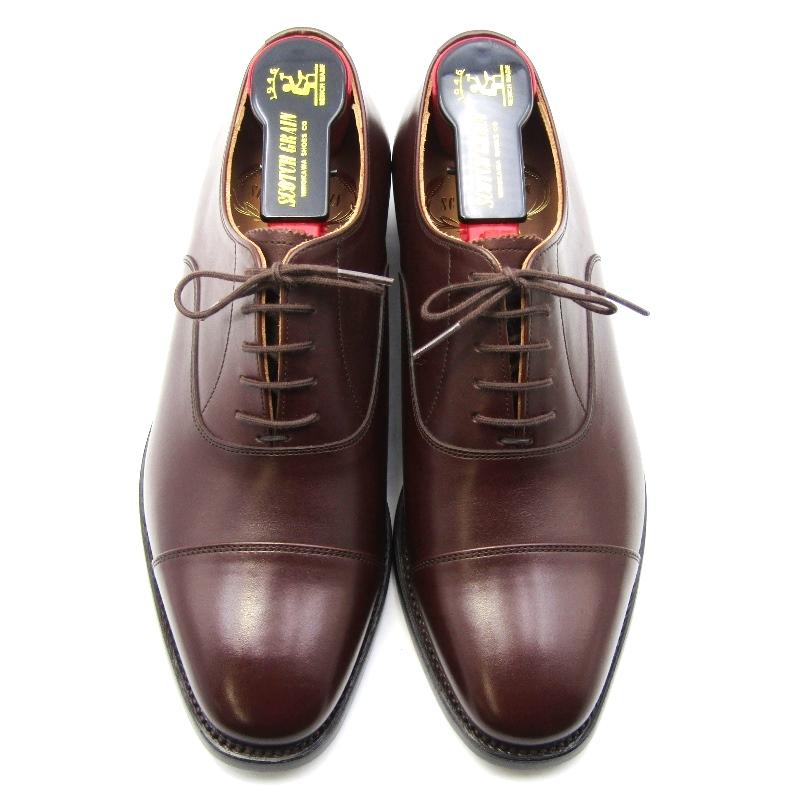 未使用 SCOTCH GRAIN スコッチグレイン 23.5cm ストレートチップ 3526 アシュランス キャップトゥ 短靴 茶 カーフ 10007030 : クラシック - 通販 ...