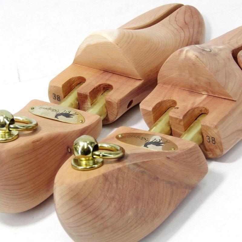 Sleipnir スレイプニル シューツリー トラディショナル アロマティックシダー 米国産杉 シューキーパー 24cm相当 ナチュラル 38 ...