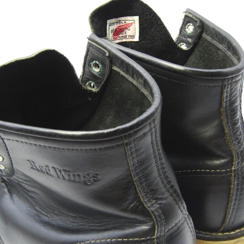 訳あり REDWING レッドウイング US8.5EE 26.5cm モックトゥ 8130 刺?羽タグ ファクトリーセカンド FS品 2000 ...