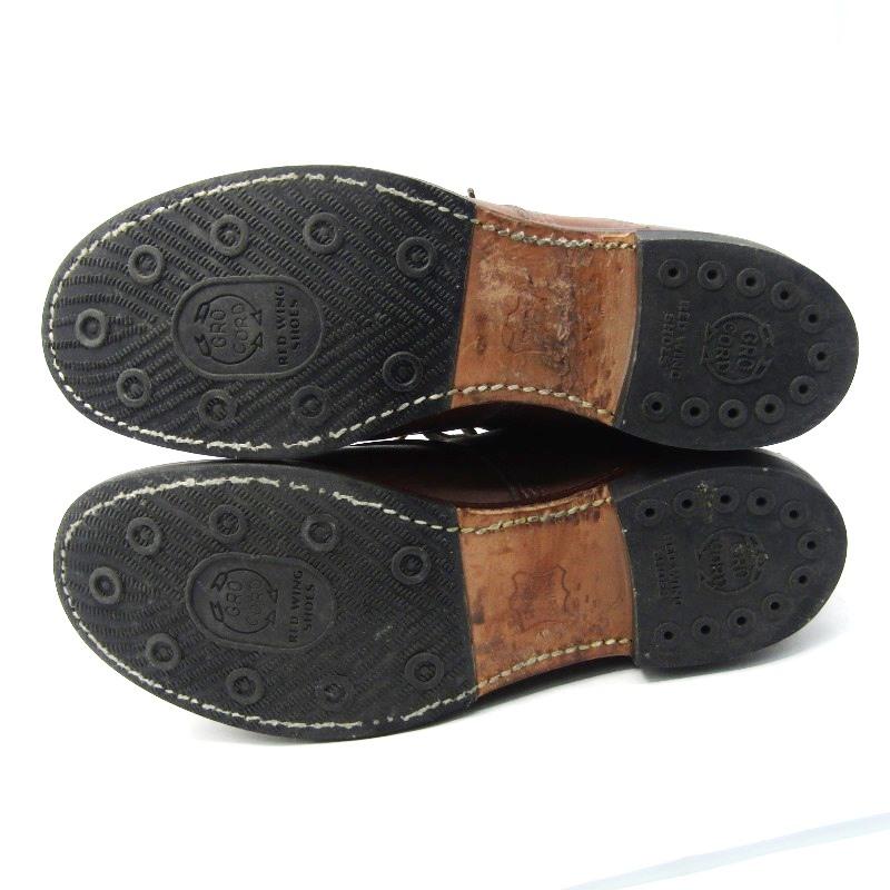 訳あり REDWING レッドウィング US7.5D 25.5cm ベックマンフラットボックス 9063 UPCYCLE PROJECT製品 ...