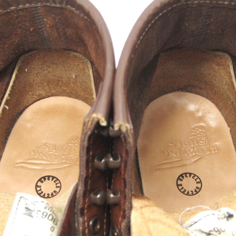 訳あり REDWING レッドウィング US7.5D 25.5cm ベックマンフラットボックス 9063 UPCYCLE PROJECT製品 ...