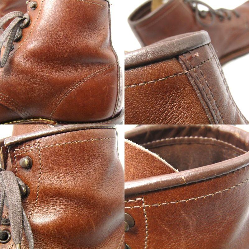 RED WING SHOES 訳あり REDWING レッドウィング US7.5D 25.5cm ベックマンフラットボックス 9063 ...