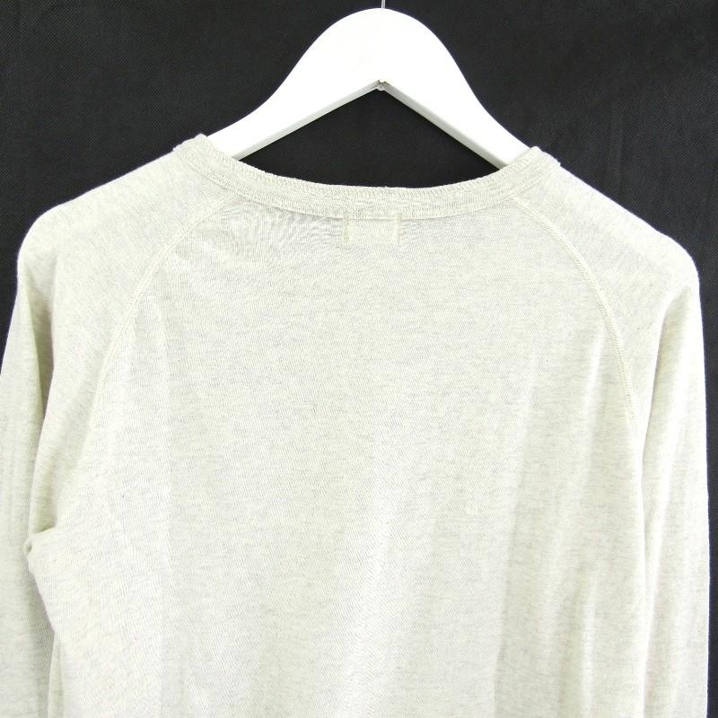 未使用 LOOP&WEFT ループアンドウェフト 長袖Tシャツ LRH1024 ヘンリーネック ラグラン オートミール S タグ付き メンズ 中古 11000878 : クラシック - 通販 ...