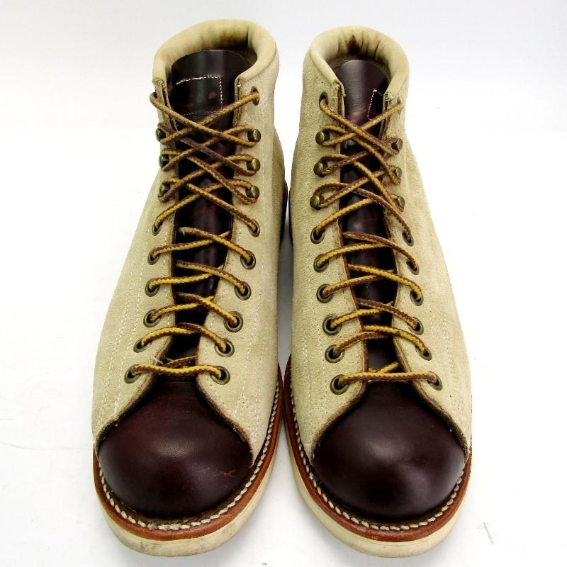 CHIPPEWA チペワ モンキーブーツ 91075 LACE TO TOE レーストゥトゥ サンドスエード コードバン US8EE 26cm ブーツ 中古 11000964 : クラシック ...