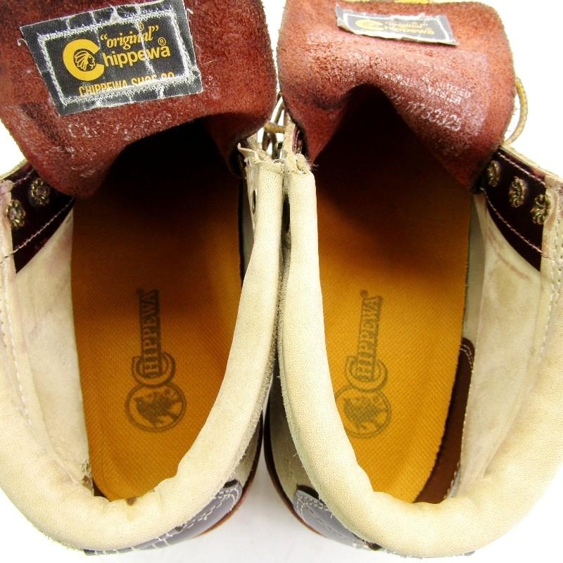 CHIPPEWA チペワ モンキーブーツ 91075 LACE TO TOE レーストゥトゥ サンドスエード コードバン US8EE 26cm ブーツ 中古 11000964 : クラシック ...