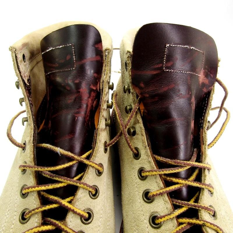 CHIPPEWA チペワ モンキーブーツ 91075 LACE TO TOE レーストゥトゥ サンドスエード コードバン US8EE 26cm ブーツ 中古 11000964 : ...