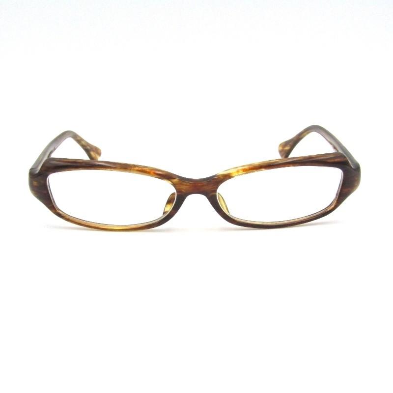 spec espace スペックエスパス メガネフレーム ES-5201 S2 手仕事 日本製 ブラウン 茶 メガネ 眼鏡 サングラス 中古 ...