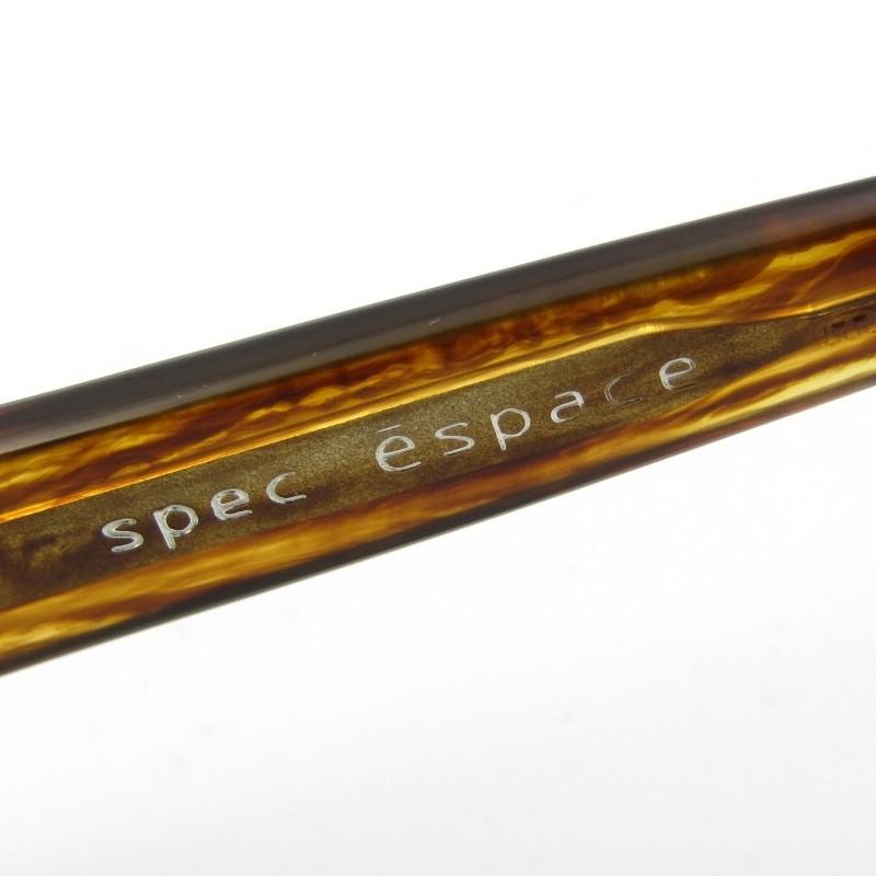 spec espace スペックエスパス メガネフレーム ES-5201 S2 手仕事 日本製 ブラウン 茶 メガネ 眼鏡 サングラス 中古 ...