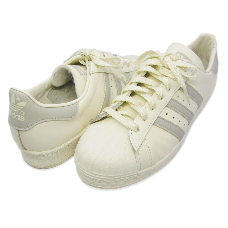 adidas 美品 アディダス 28cm SUPERSTAR 82 GZ4837 スーパースター82 2022年製 Cloud White ...