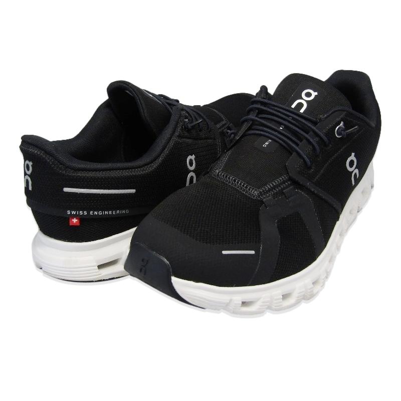 On オン 27.5cm Cloud6 3MF10070299 クラウドシックス ランニングシューズ BLACK/WHITE 18001476 ...