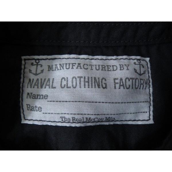 マッコイ リアルマッコイズ カーキシャツ ワークシャツ 15 未使用 MS15001 REAL McCOY’S 黒 KHAKI SHIRT ...