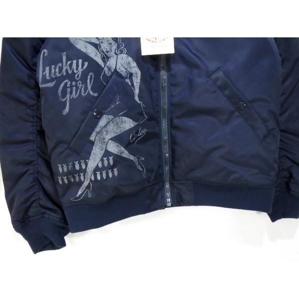 CALEE 未使用 キャリー 16AW フライトジャケット ボア ネイビー L MA-1 B-15A TYPE BOA JACKET CL-16AW035 【中古】20007231 ...