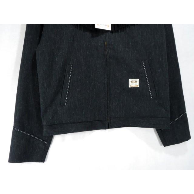 CALEE 未使用 キャリー 16SS PIQUE WESTERN JACKET ピケ ウエスタン ジャケット ワークジャケット CL-16ST072 黒 M 【中古】20008437 ...