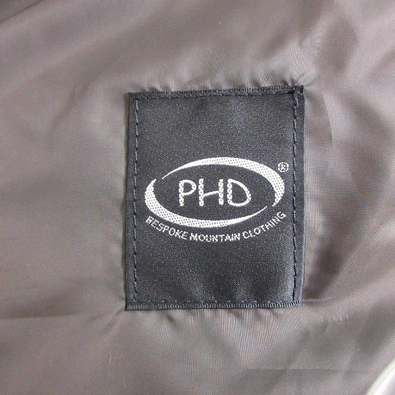 未使用 P.H.DESIGNS ピーエイチデザインズ ダウンジャケット 18AW NEW HOODED JACKET PHD ブラウン 茶 L ...