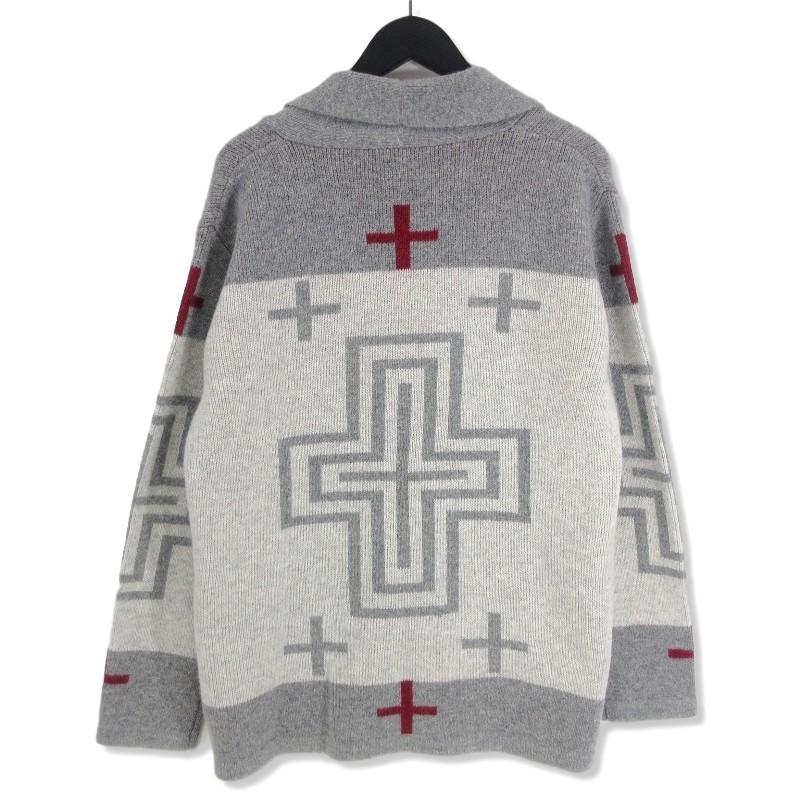 未使用 PENDLETON ペンドルトン ショールカラー カーディガン コンチョ ネイティブ柄 8575-4502 グレー L タグ付き メンズ 中古 20011140 : クラシック ...