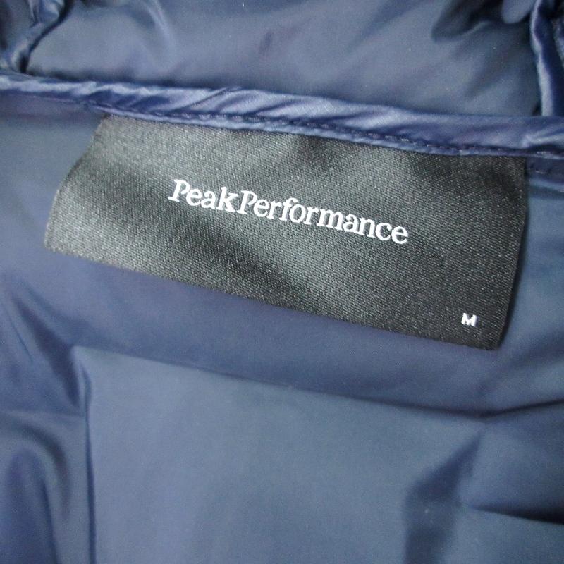 未使用 Peak Performance ピークパフォーマンス Argon Hood Jacket G67031003 中綿ジャケット PERTEX QUANTUM ブルー 青 M メンズ ...