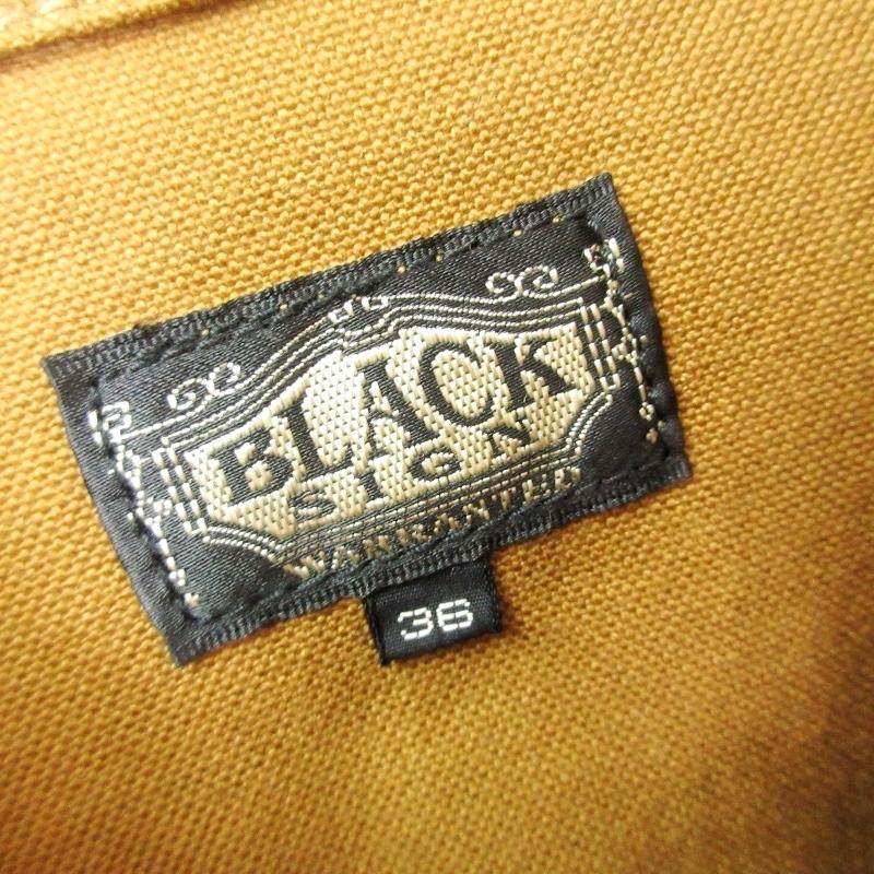 未使用 BLACK SIGN ブラックサイン ジャケット BSSJ-14402B ミリタリー ベージュ 36 タグ付き メンズ 中古 ...
