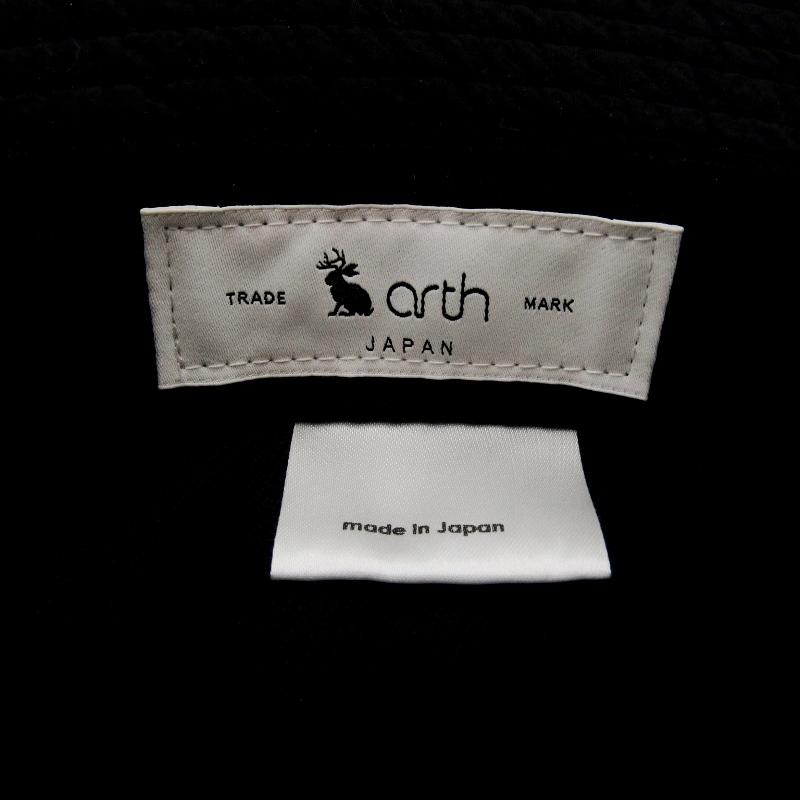 美品 arth アース Nylon Long Brim Hat 805-121012 ロングブリム ナイロンハット ブラック 黒 59cm 20015275 : クラシック - 通販 ...