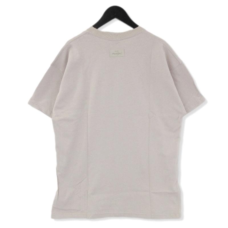 NIKE 未使用 × Fear of God ナイキ フィアオブゴッド 半袖Tシャツ CU4699-140 プリント Tee ベージュ M ...