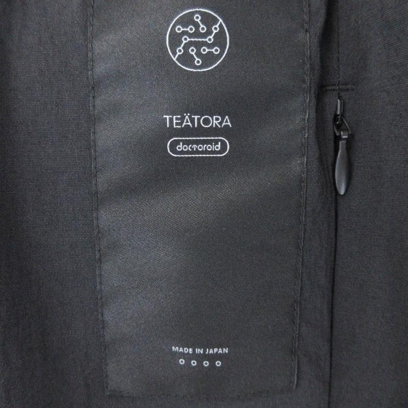 未使用 TEATORA テアトラ デバイスジャケット ドクトロイド TT-201-DR DEVICE JKT DOCTOROID ブラック 黒 ...