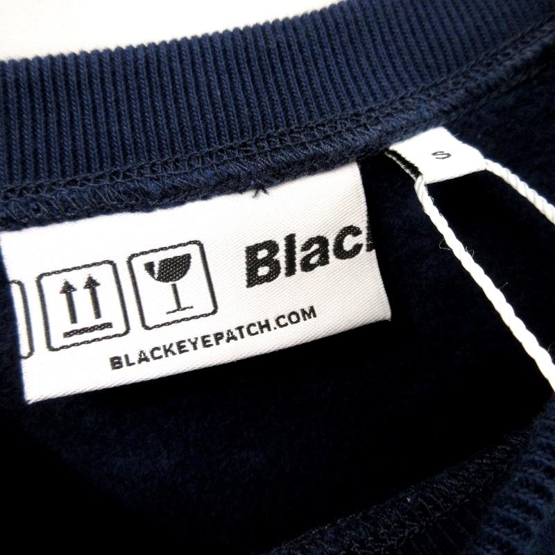 未使用 BlackEyePatch ブラックアイパッチ スウェット BEPFW21TP30 B EMBLEM CREW SWEAT ネイビー S 20017283 : クラシック - 通販 ...