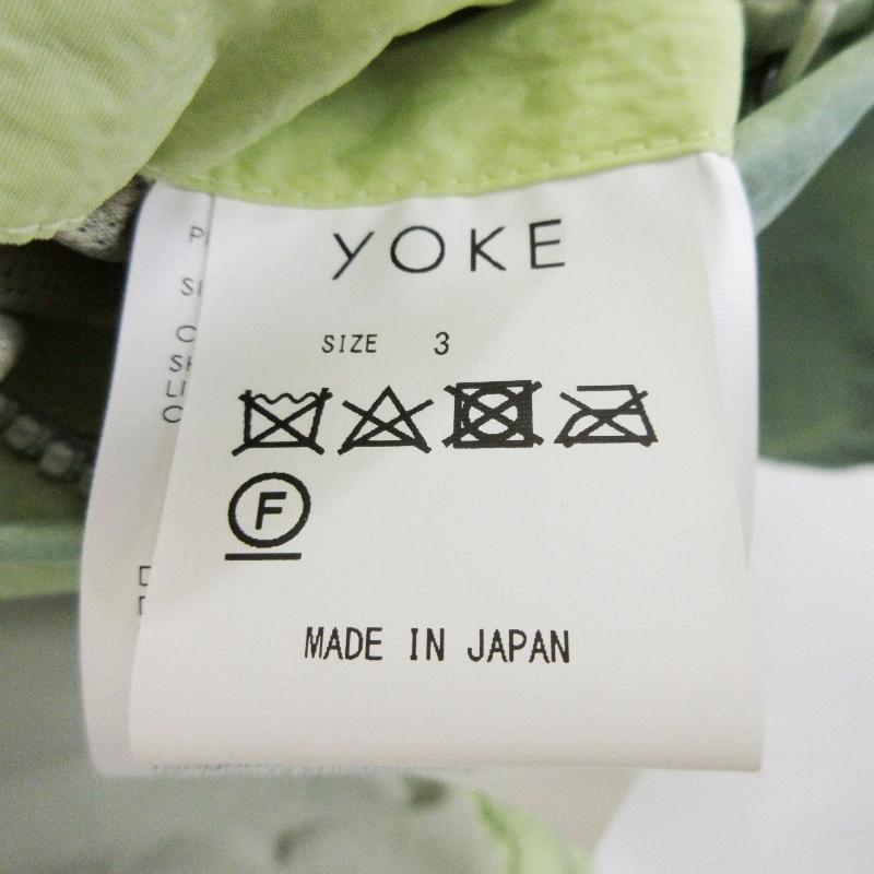 未使用 YOKE ヨーク ジップ ナイロンジャケット YK23SS0463B 未使用 YOKE ヨーク ジップ ナイロンジャケット YK23SS0463B