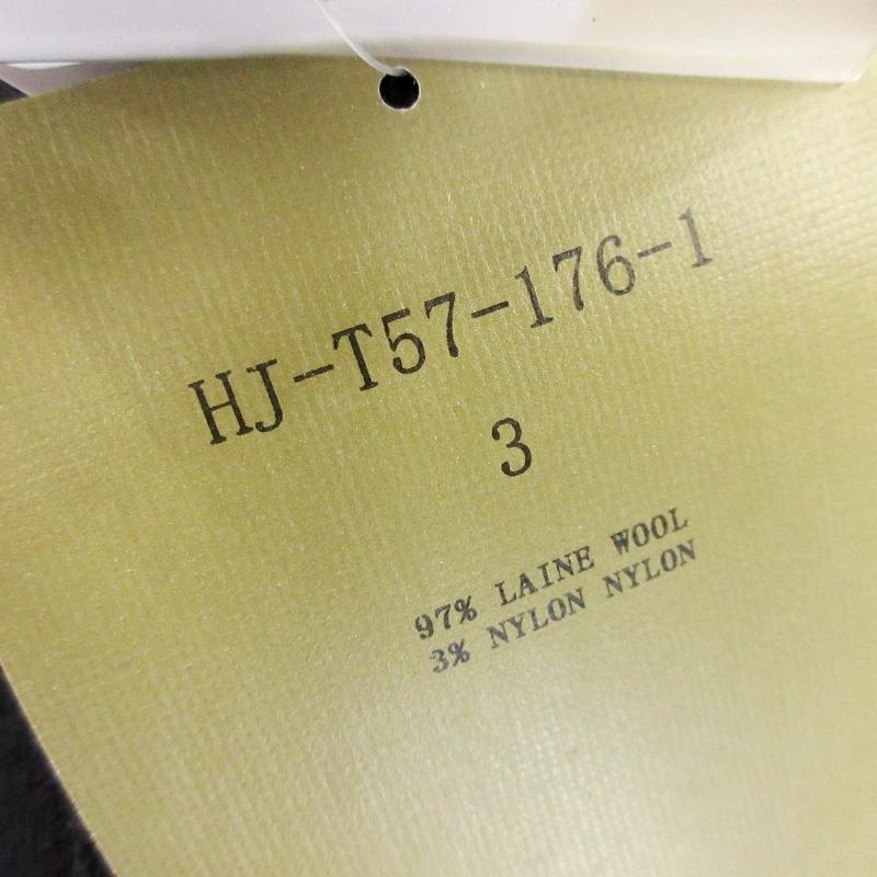 Yohji Yamamoto 未使用 ヨウジヤマモト W/NY FLEECE RE HOODED COAT HJ-T57-176-1A23 フーデッドコート BLACK 3 タグ付き ...