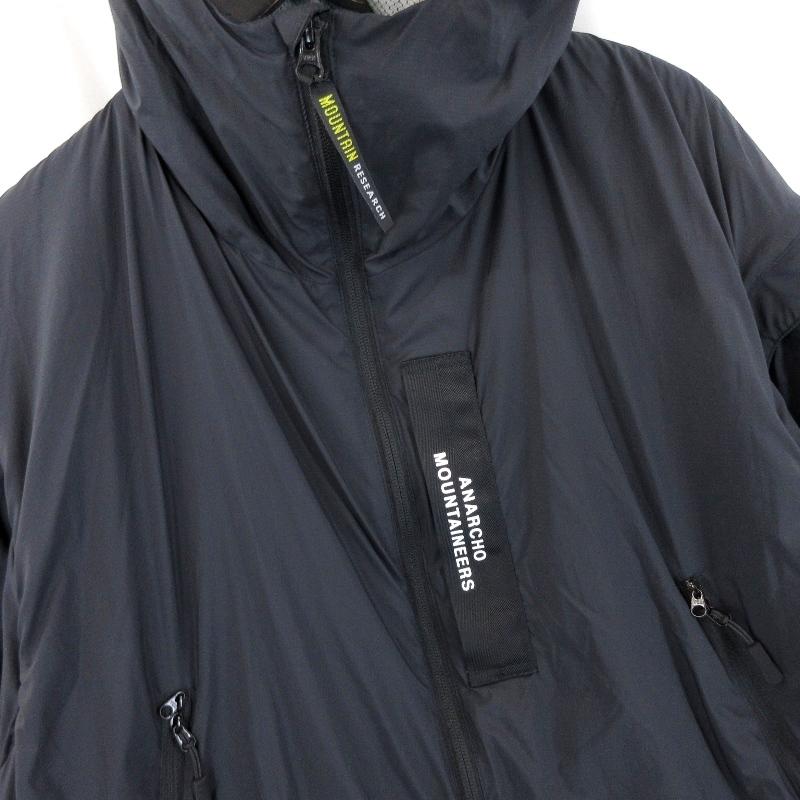 美品 MOUNTAIN RESEARCH マウンテンリサーチ IDジャケット MTR-3854 ID JKT 中綿 リップストップ ブラック 黒 L 20018797 : 20018797 ...
