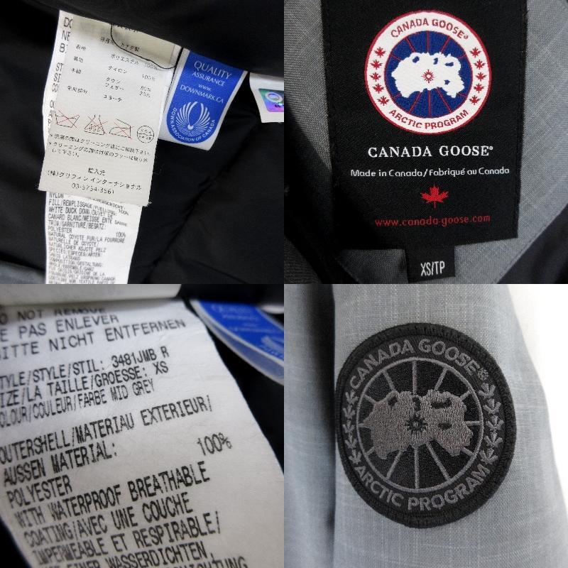 CANADA GOOSE 美品 カナダグース CRESTON 3481JMB クレストン CANADA GOOSE 美品 カナダグース CRESTON 3481JMB クレストン