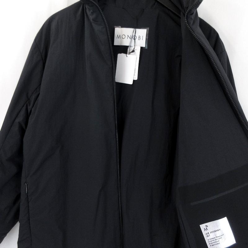 未使用 MONOBI モノビ エアジャーニージャケット 10832/213 AIR JOURNEY JKT 中綿 ナイロン ブラック 黒 S タグ付き 20019039 : 20019039 ...