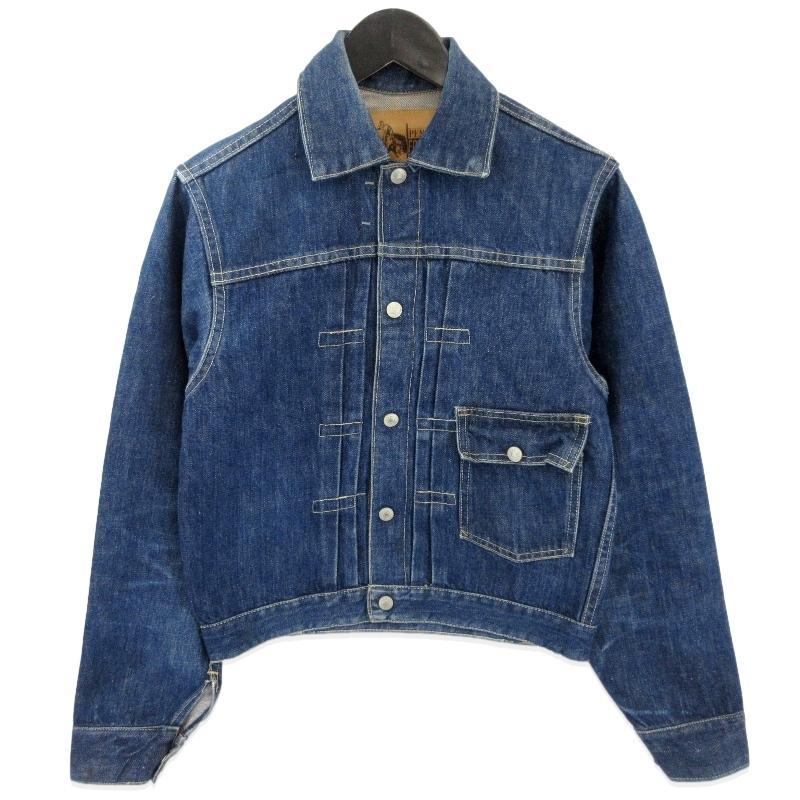 J.C.PENNEY FOREMOST J.C.ぺニーフォアモスト デニムジャケット 1st Type 推定50s ユニオンチケット ヴィンテージ インディゴ 20020154 : クラシック ...