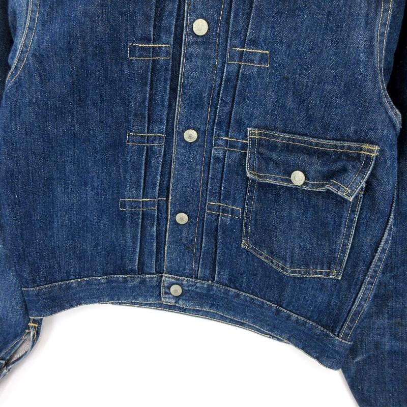 J.C.PENNEY FOREMOST J.C.ぺニーフォアモスト デニムジャケット 1st Type 推定50s ユニオンチケット ヴィンテージ インディゴ 20020154 : クラシック ...