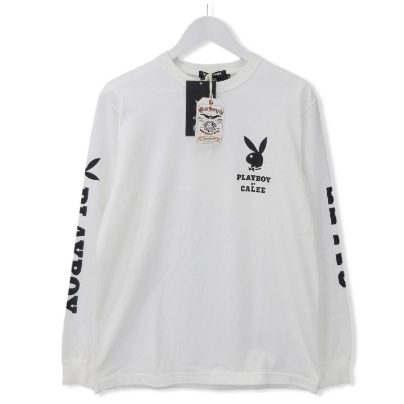 未使用 CALEE ×PLAY BOY キャリー プレイボーイ 19SS L/S t-shirt CL-19SS001PB 長袖Tシャツ ...