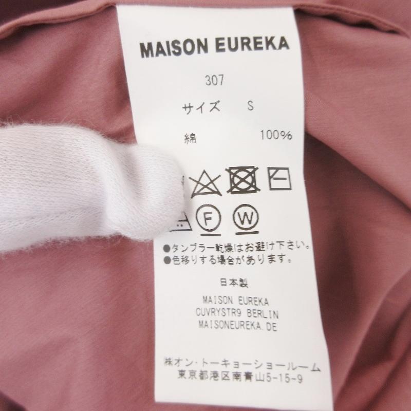 未使用 MAISON EUREKA メゾンエウレカ 半袖シャツ 307 KIMONO SHIRT 着物シャツ ウィメンズ ピンク S タグ付き 22000260 : クラシック - 通販 ...