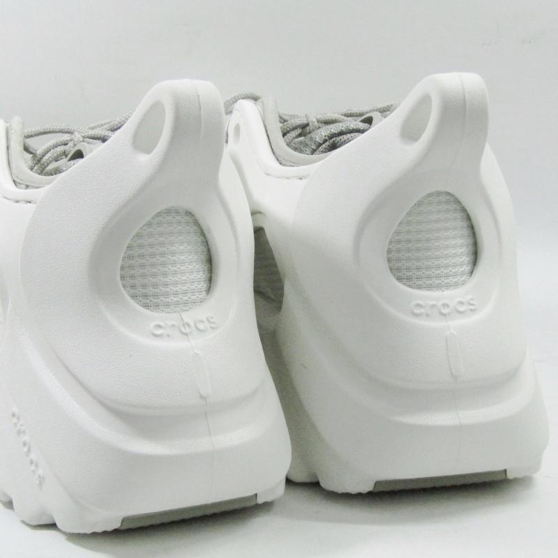 美品 crocs クロックス 27cm Nova Trek 209559 ノバ トレック M9 Almost White/Multi ...